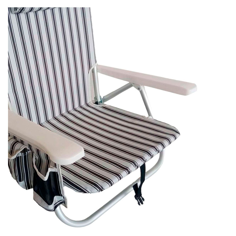 Silla Playa Aluminio 1 Persona Outzen Cool Plus - Easy