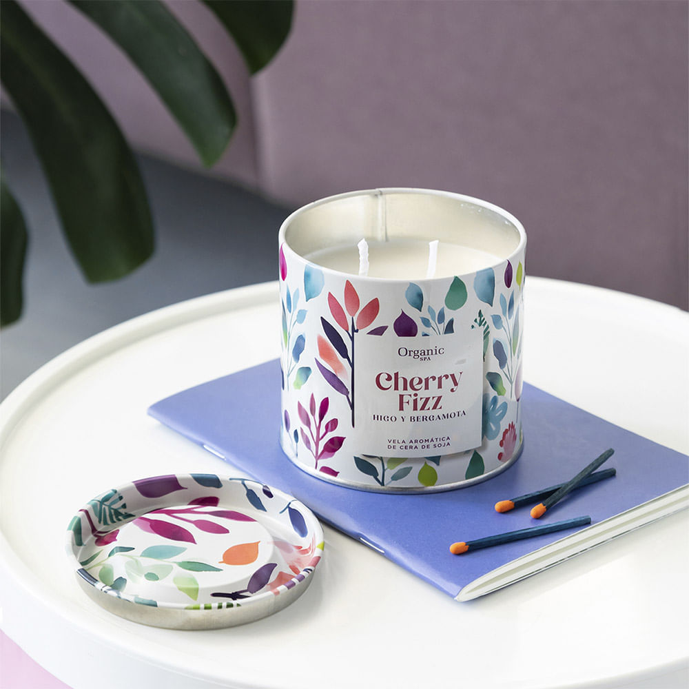 VELA CHERRY FIZZ EN LATA ORGANIC SPA - Easy