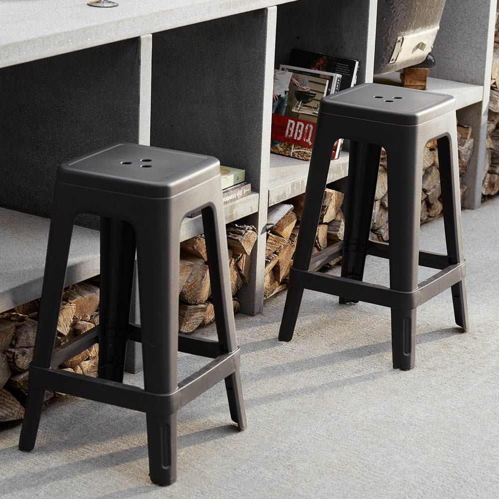 BANQUETAS LUCCA GRIS GRAFITO-X2 KETER - Easy