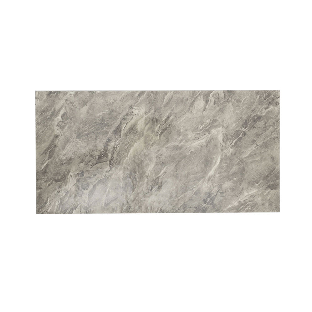 Placa Decorativa 3D Gris 30x60 Cm Simil Marmol Muresco - Easy