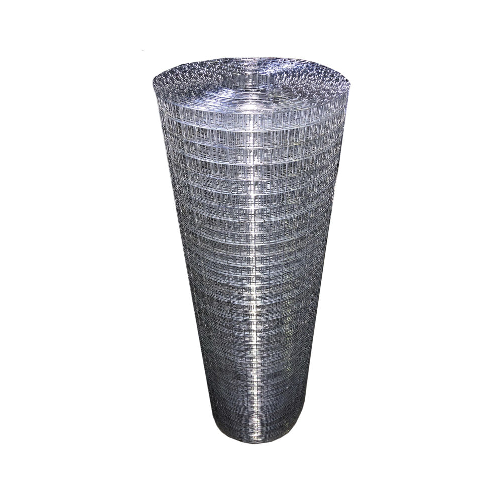 Malla Electrosoldada Galvanizada 50x100 Cm 12.5 Mts Cal 1.65 - Easy