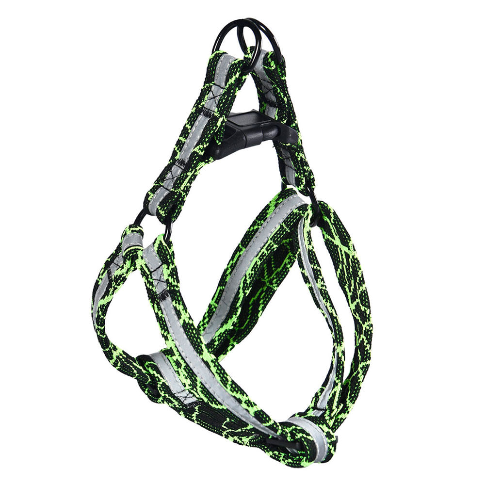 Arnés para Perros Talle L Verde Reflectante Pet's Fun - Easy