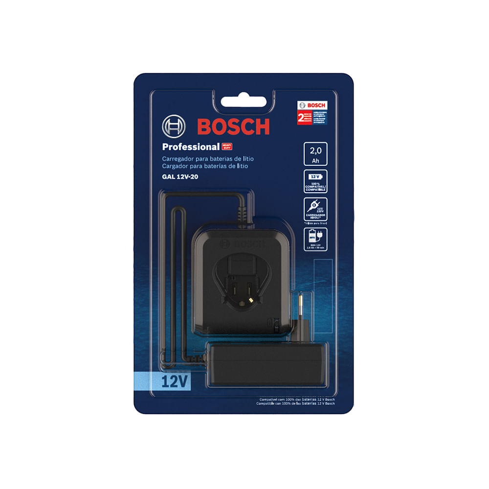 Cargador de Baterías 12V GAL 12V-20 Bosch - Easy