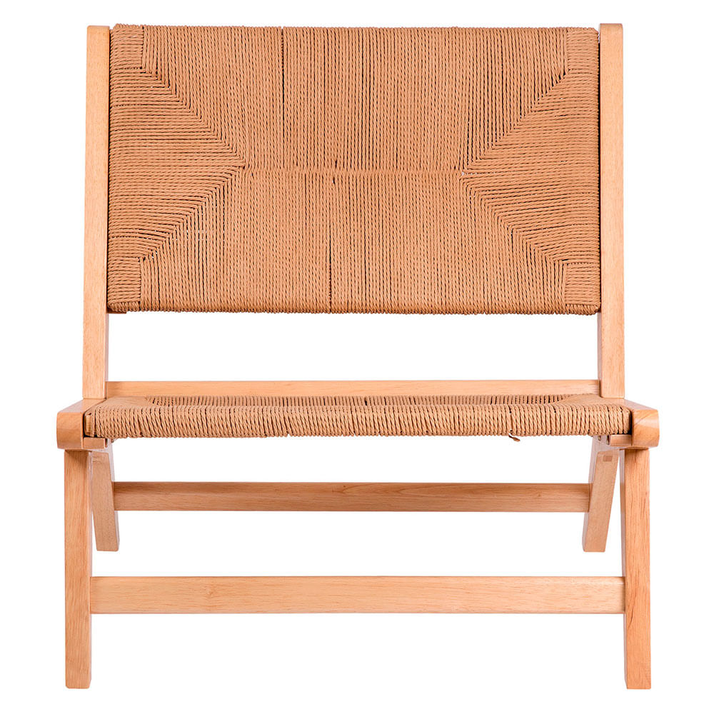 Sitial 73x71x71 Cm Ratán Natural Clara M+Design - Easy