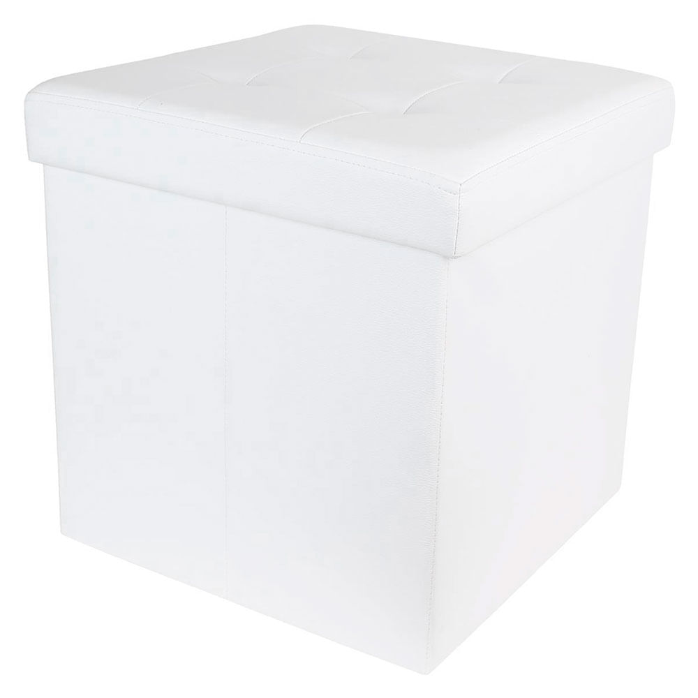 Puff 38x38x38 Cm Blanco M+Design - Easy