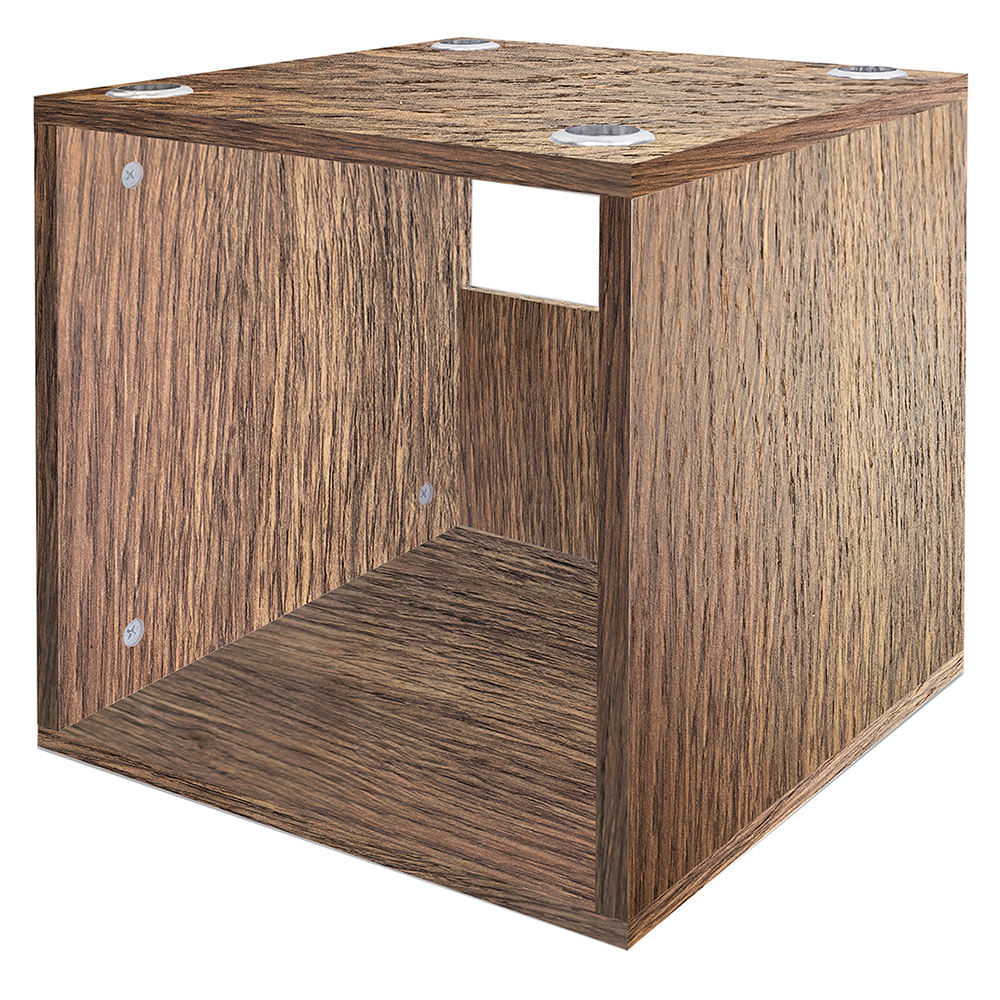 Cubo modular natural 33.4x33.4x32.2 cm Hacks & Racks easy.ar - Easy