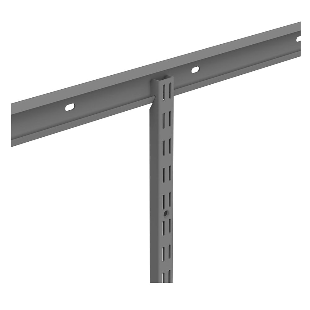 Barra superior ensamble grafito 5x92.7x0.9 cm Hacks & Racks easy.ar - Easy