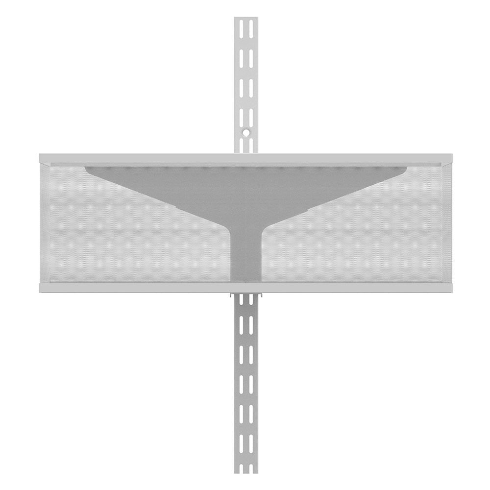 Canasto malla riel ensamble blanco alto Hacks & Racks easy.ar - Easy