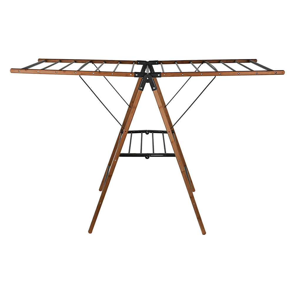 Tendedero pie Alas madera/negro Hacks & Racks easy.ar - Easy