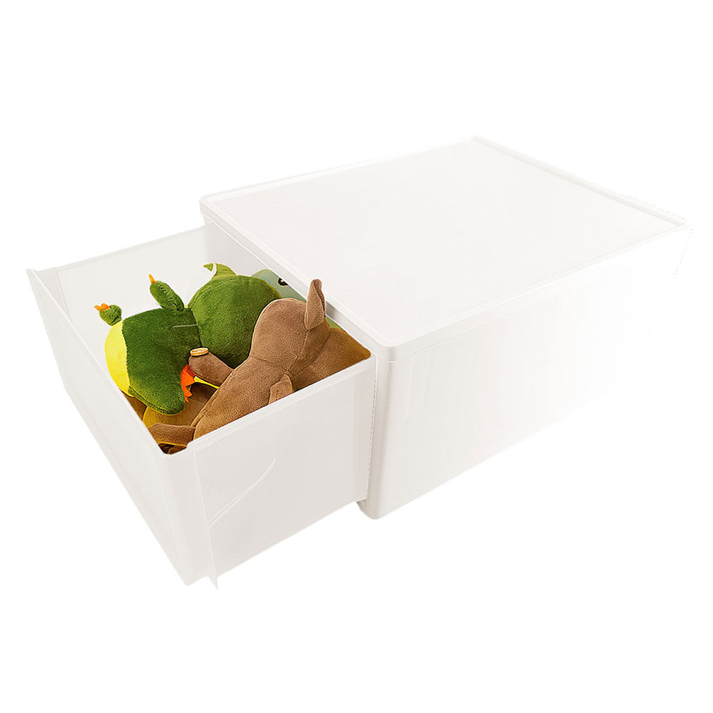 Cajonera Modular Individual Blanco L Hacks & Racks - Easy