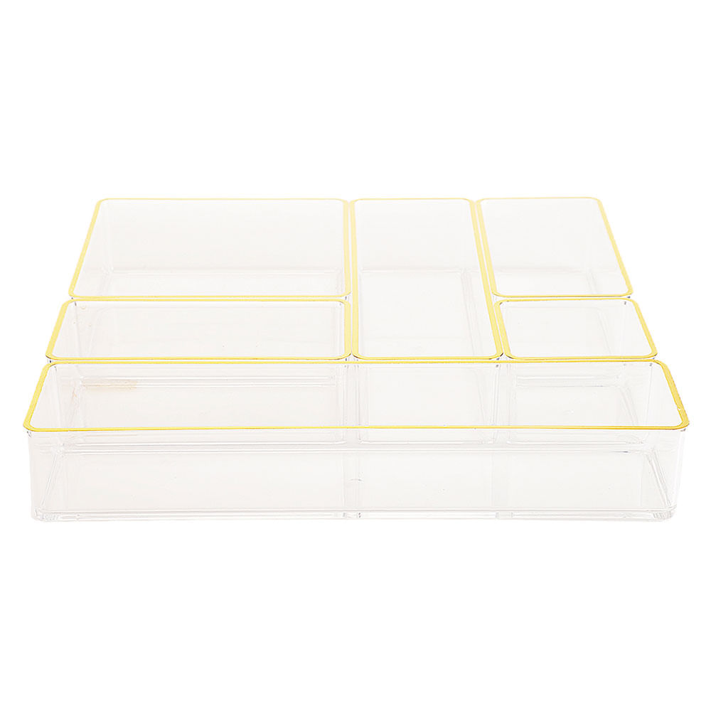 Organizador Cajón Modular 6 Piezas Hacks & Racks - Easy
