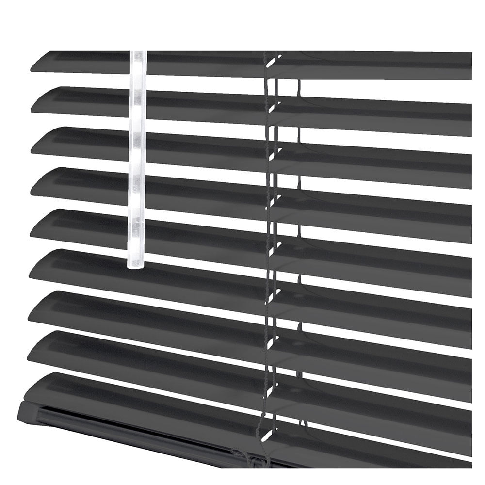 Persiana Aluminio Negro 160x165 Cm Veneciana Cotidiana - Easy
