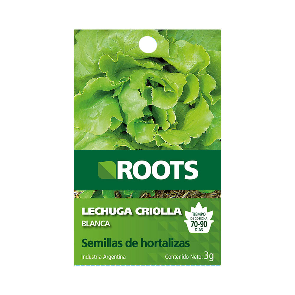 Semillas En Sobre Lechuga Criolla Roots La Germinadora - Easy