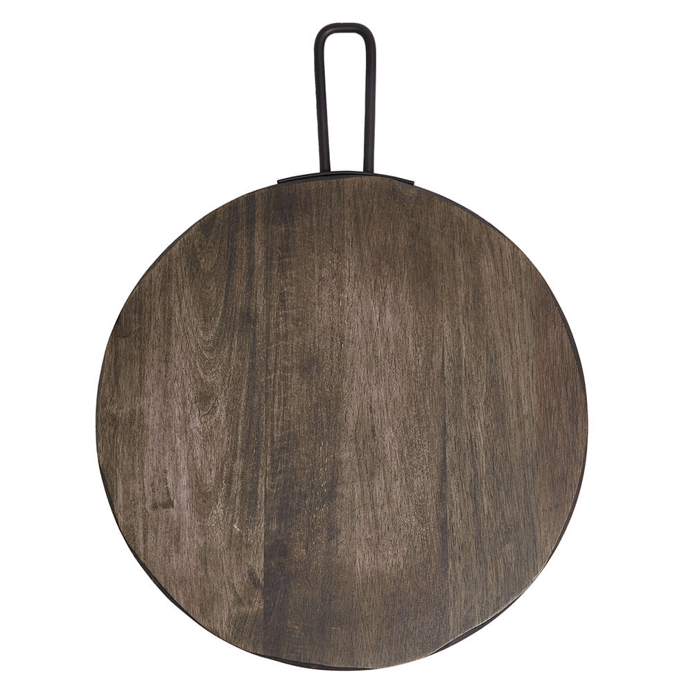 Tabla Redonda Madera Dark Wood La Hacienda - Easy