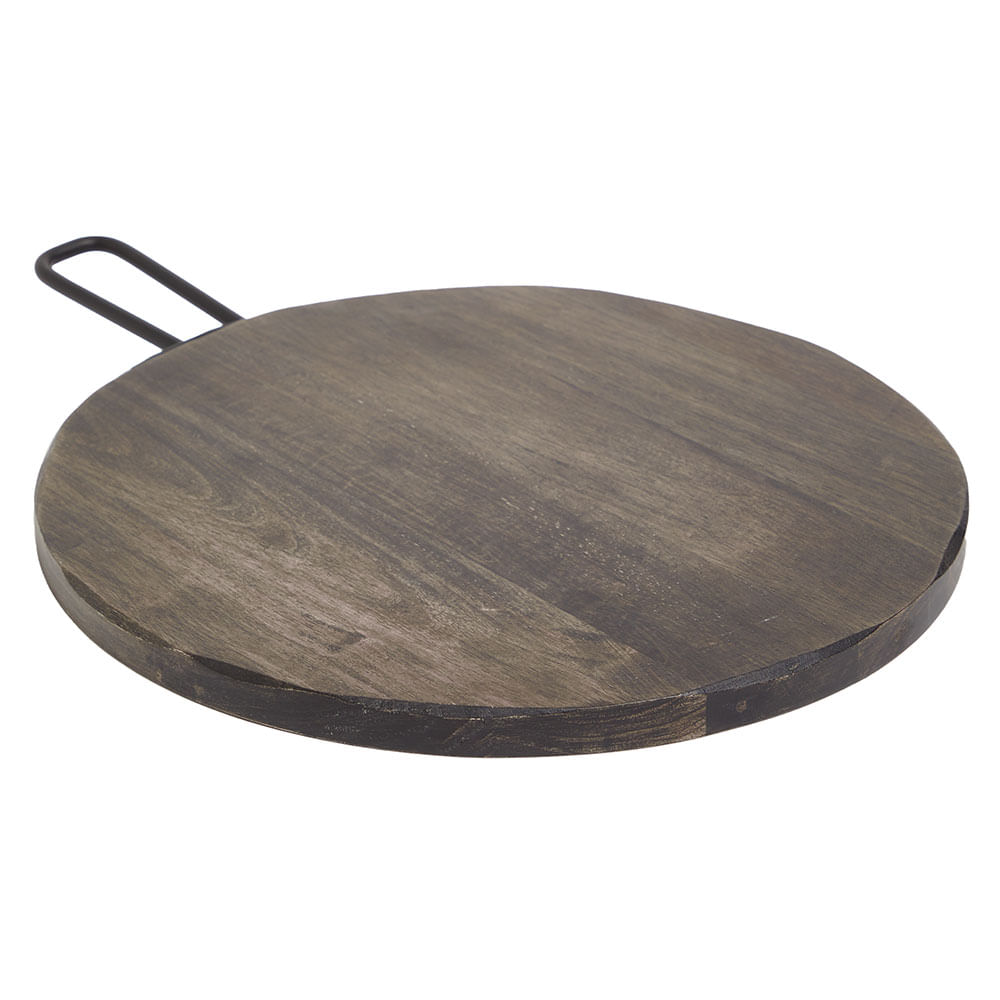 Tabla Redonda Madera Dark Wood La Hacienda - Easy