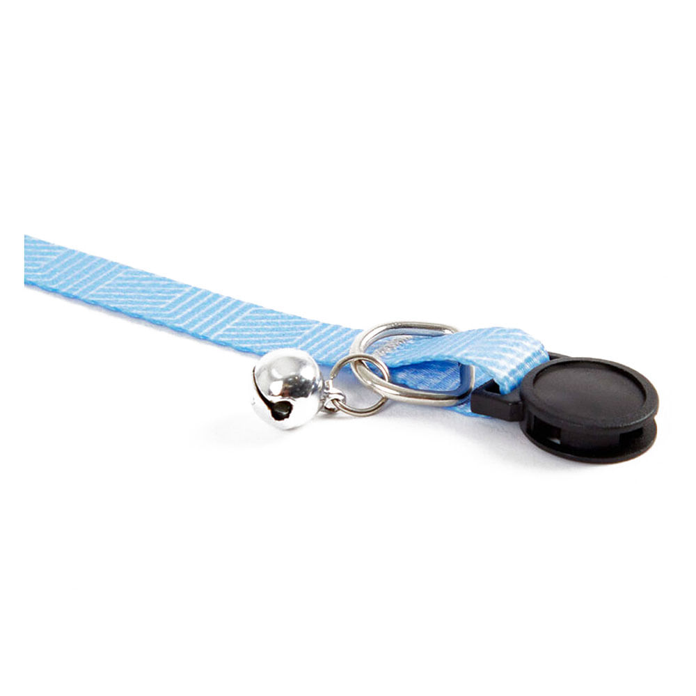 Collar para Gato 25-40 Cm Azul Geo Pet's Fun - Easy