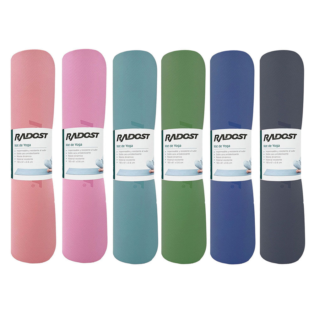 Mat Yoga 183x61x0.6 Cm Radost - Easy