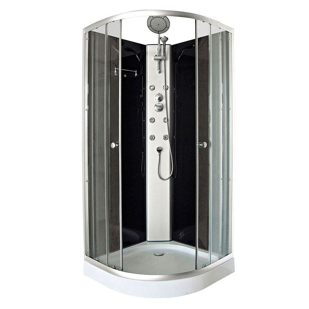 Cabina de Ducha 198x90x90 Cm Curva Vessanti - Easy