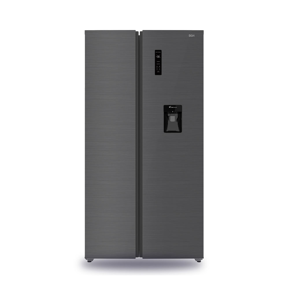 Heladera Side by Side No Frost 534 Lts Gris Brs540I2A BGH - Easy