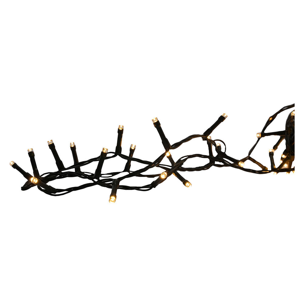 Guirnalda LED 300 Luces 6 W 14.95 Mts Interior/Exterior con 8 Funciones ...