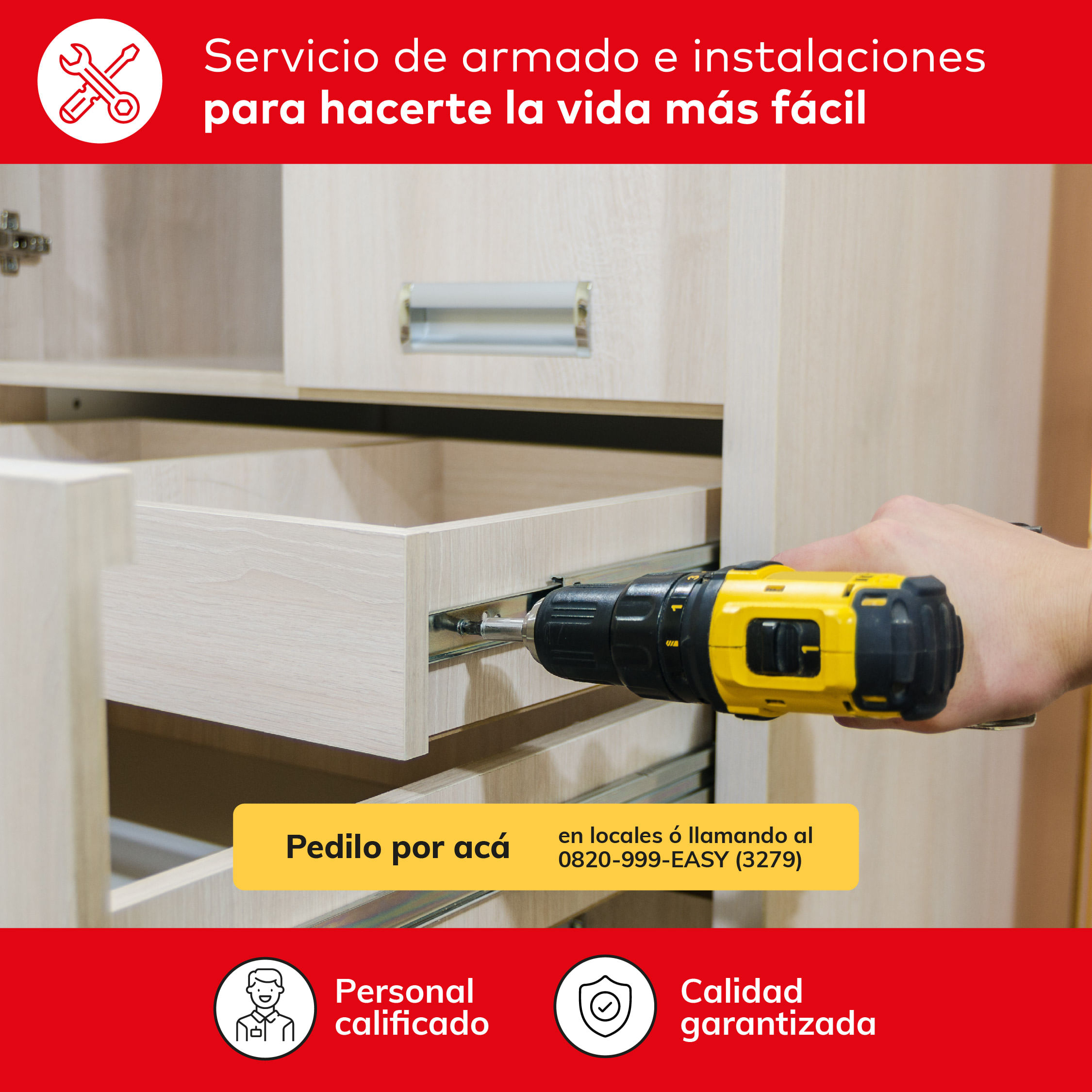 Servicio de Armado e Instalación de Muebles Easy - Easy