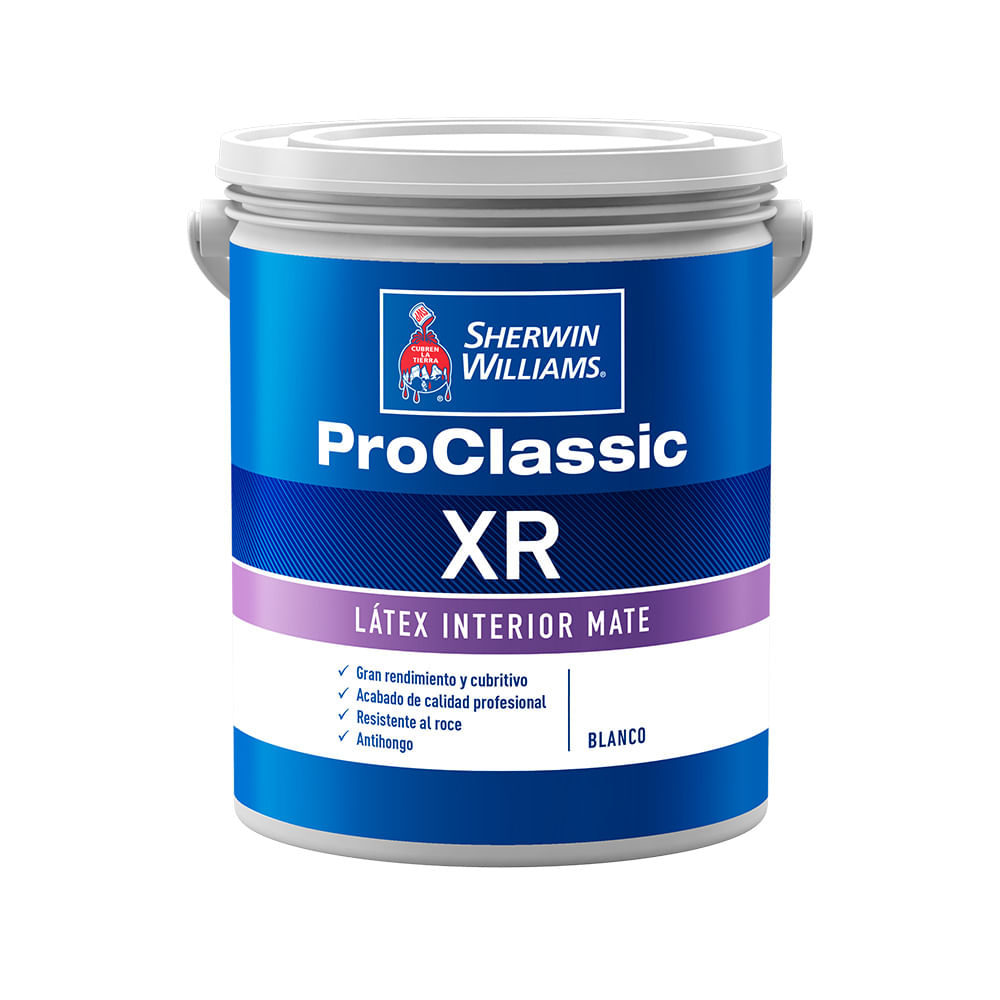 Pintura Látex Interior Blanco Mate 4 Lts Sherwin Williams - Easy