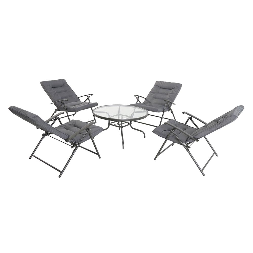 Set Comedor Metal 5 Piezas Munich Outzen - Easy