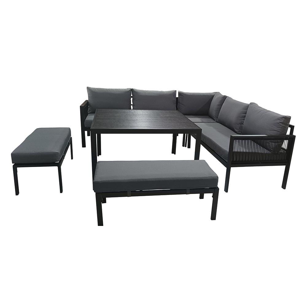 Comedor Aluminio 6 Piezas Outzen Bromel - Easy