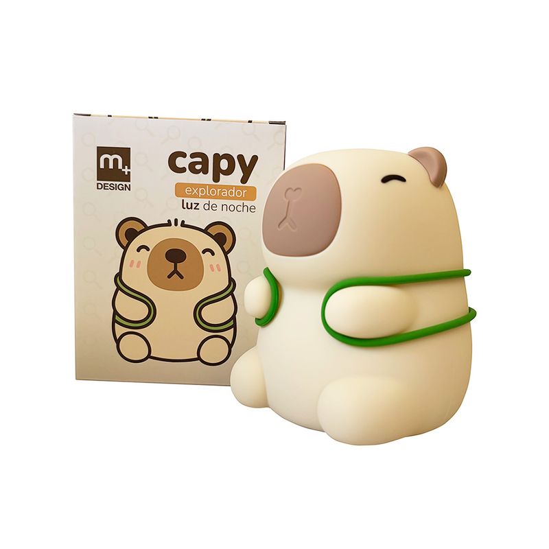 Velador Infantil LED RGB Recargable USB Silicona M+Design - Easy