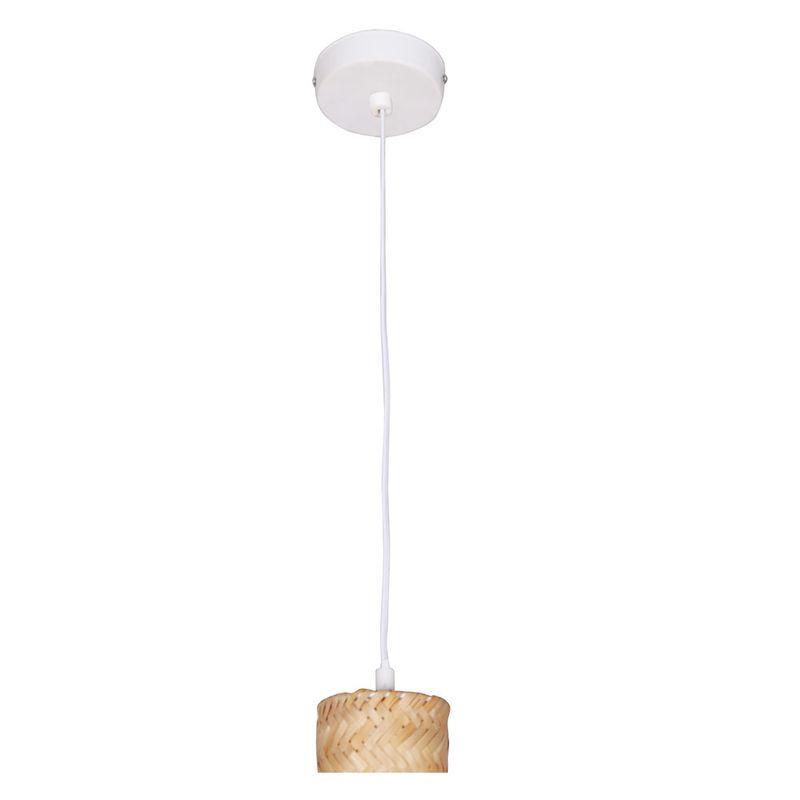 Colgante Ratán 1 Luz E27 Beige Bali House Abitare - Easy