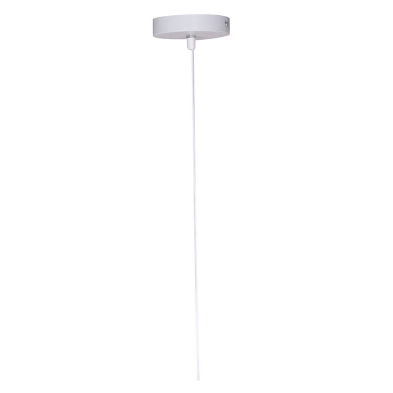 Colgante Ratán 1 Luz E27 Beige 50 Cm Abitare - Easy