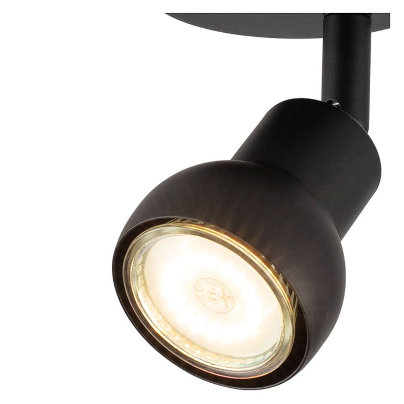Spot Led 1 Luz GU10 Negro Class Abitare - Easy