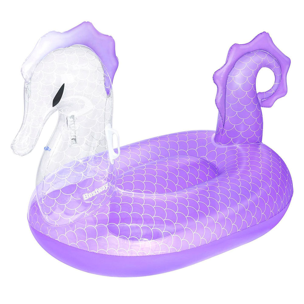 Flotador Caballito de Mar 170x120 Cm Violeta Bestway - Easy