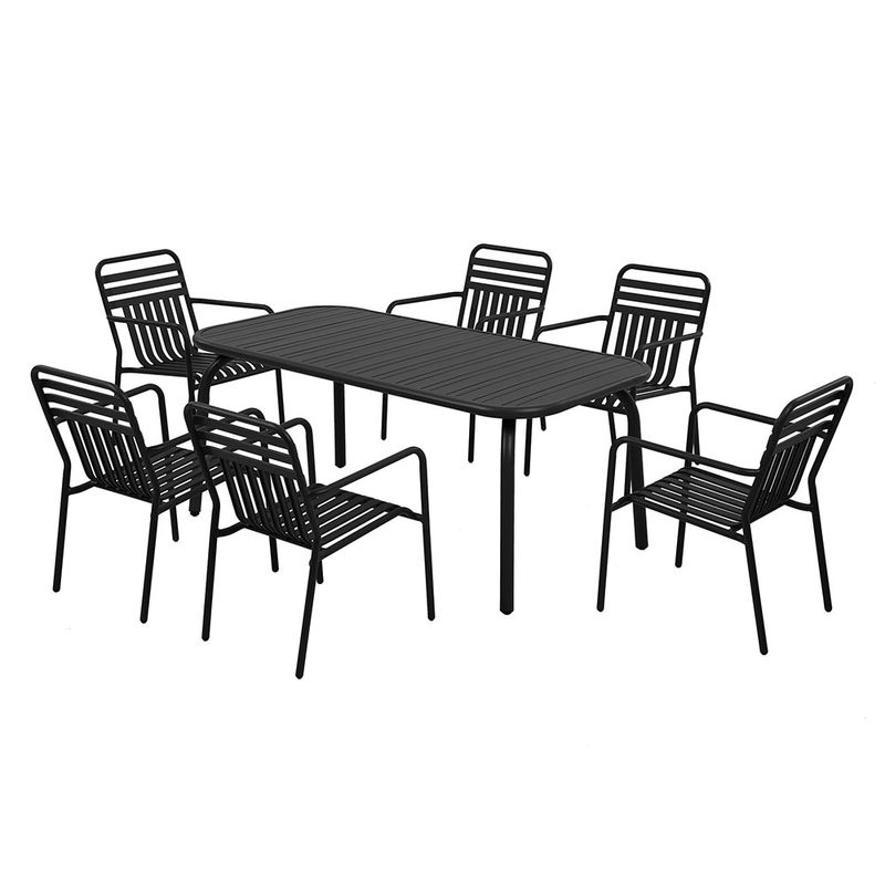 Comedor Aluminio 6 Personas Sabrán Outzen - Easy