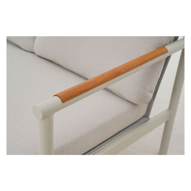 Set Living Aluminio 5 Piezas Outzen Yacaré - Easy