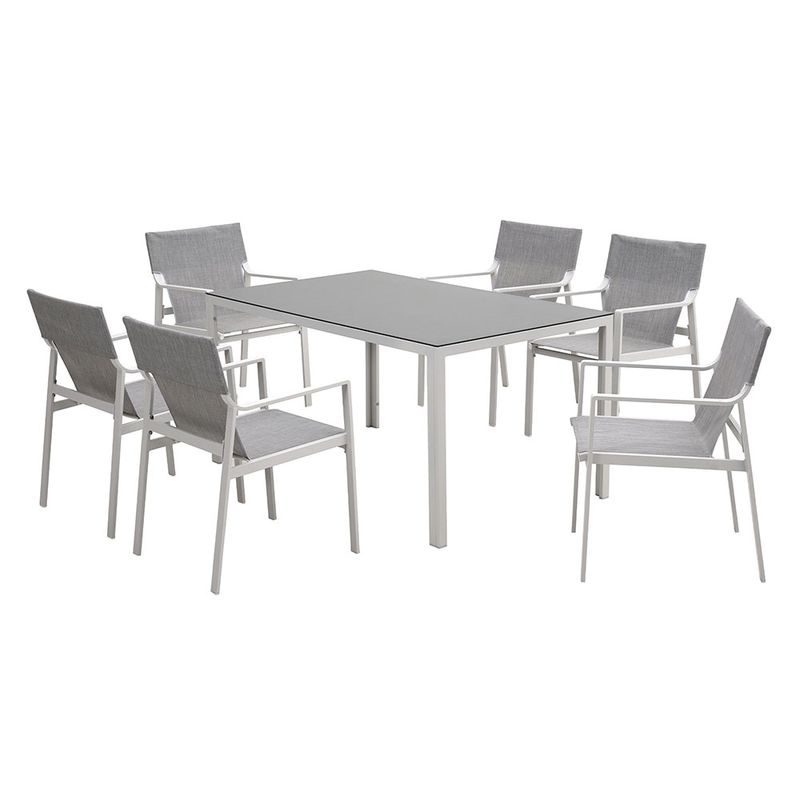 Comedor Aluminio 6 Personas Osman Outzen - Easy