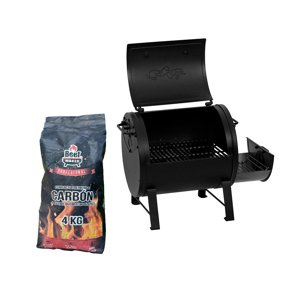 Combo Parrilla Portatil Char-Griller + Carbón 4 Kg - Easy